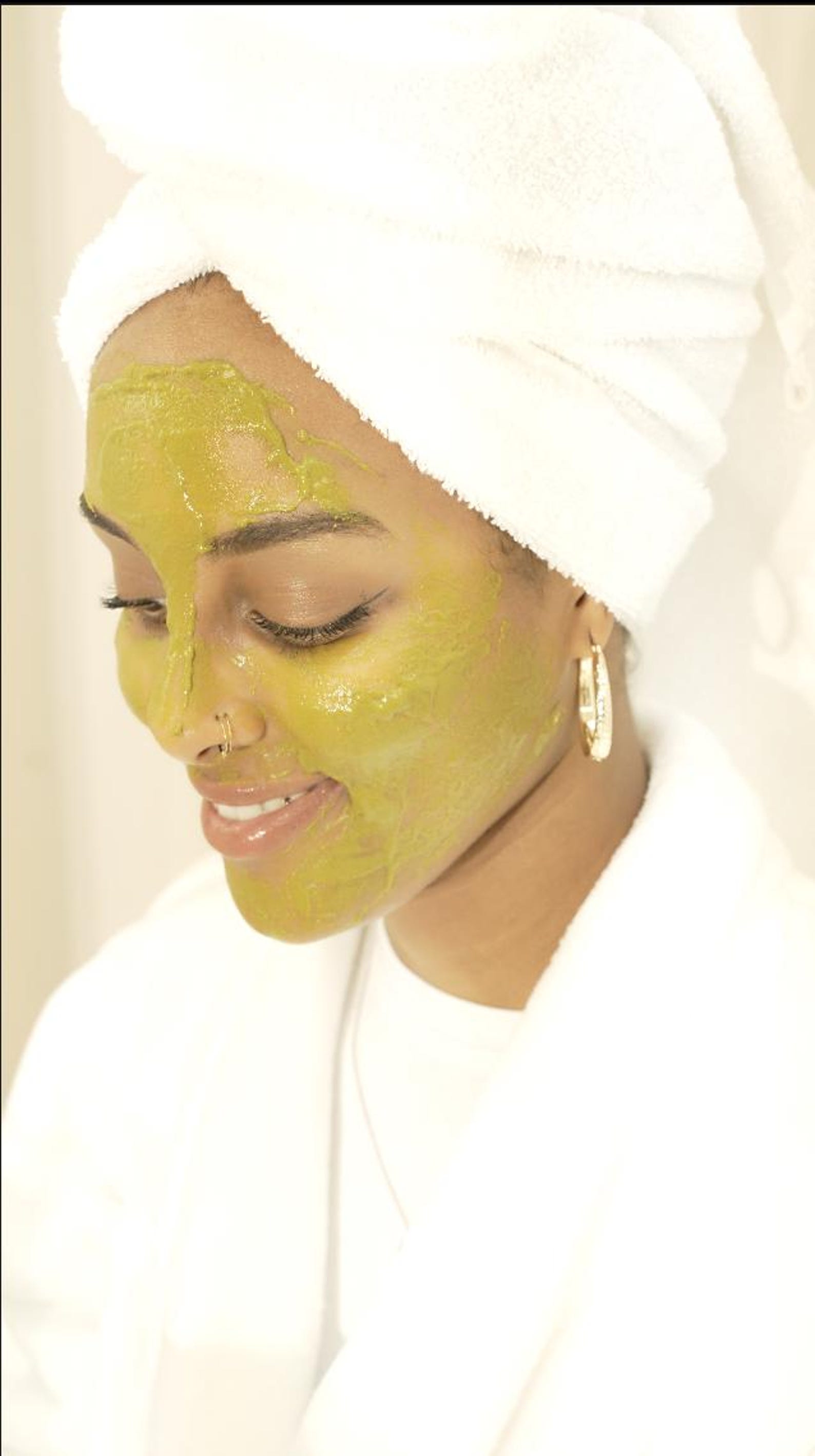 Qasil Organics Pure Qasil Mask Powder for Hair and Skin, Skincare ...