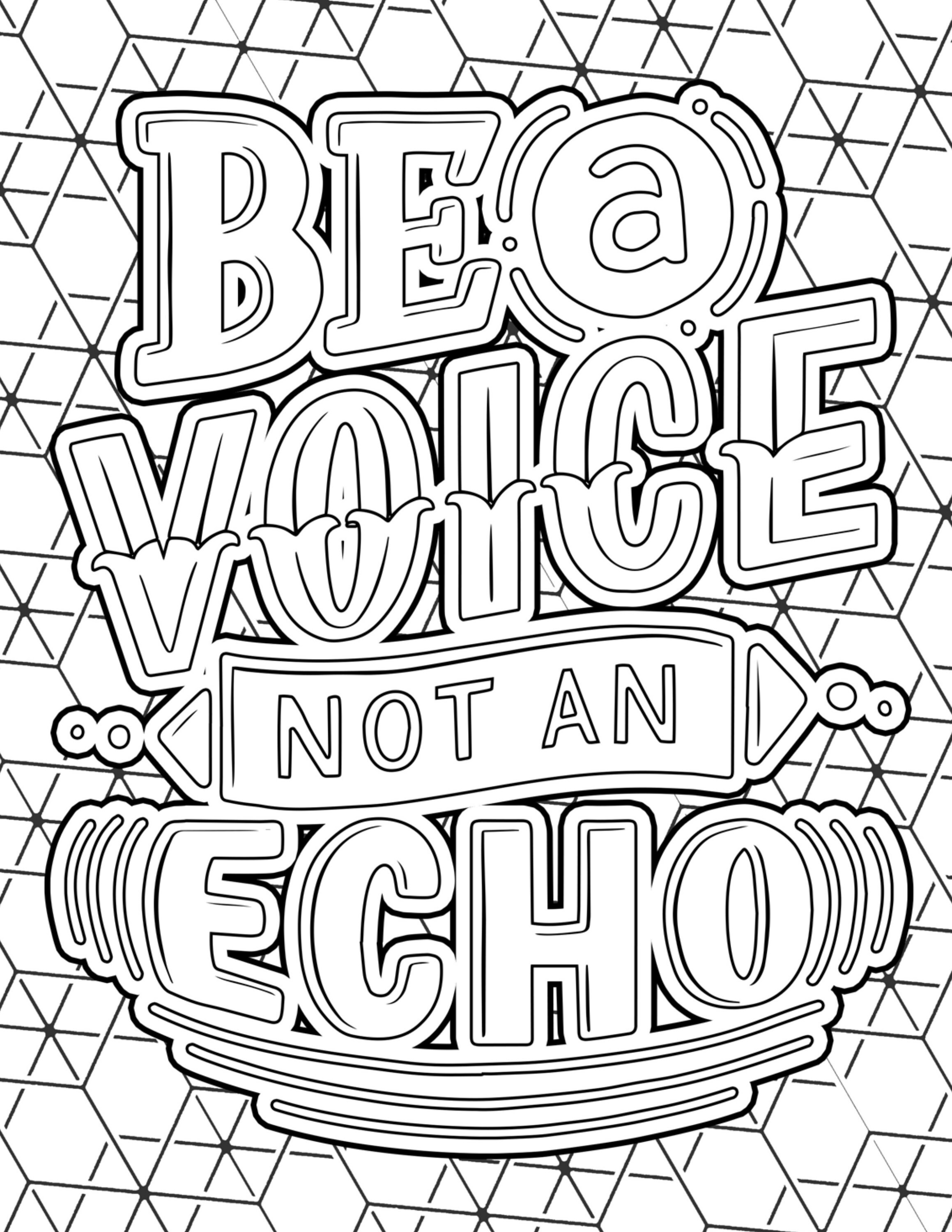 Adult Motivational Quotes to Colour & Inspire - Etsy