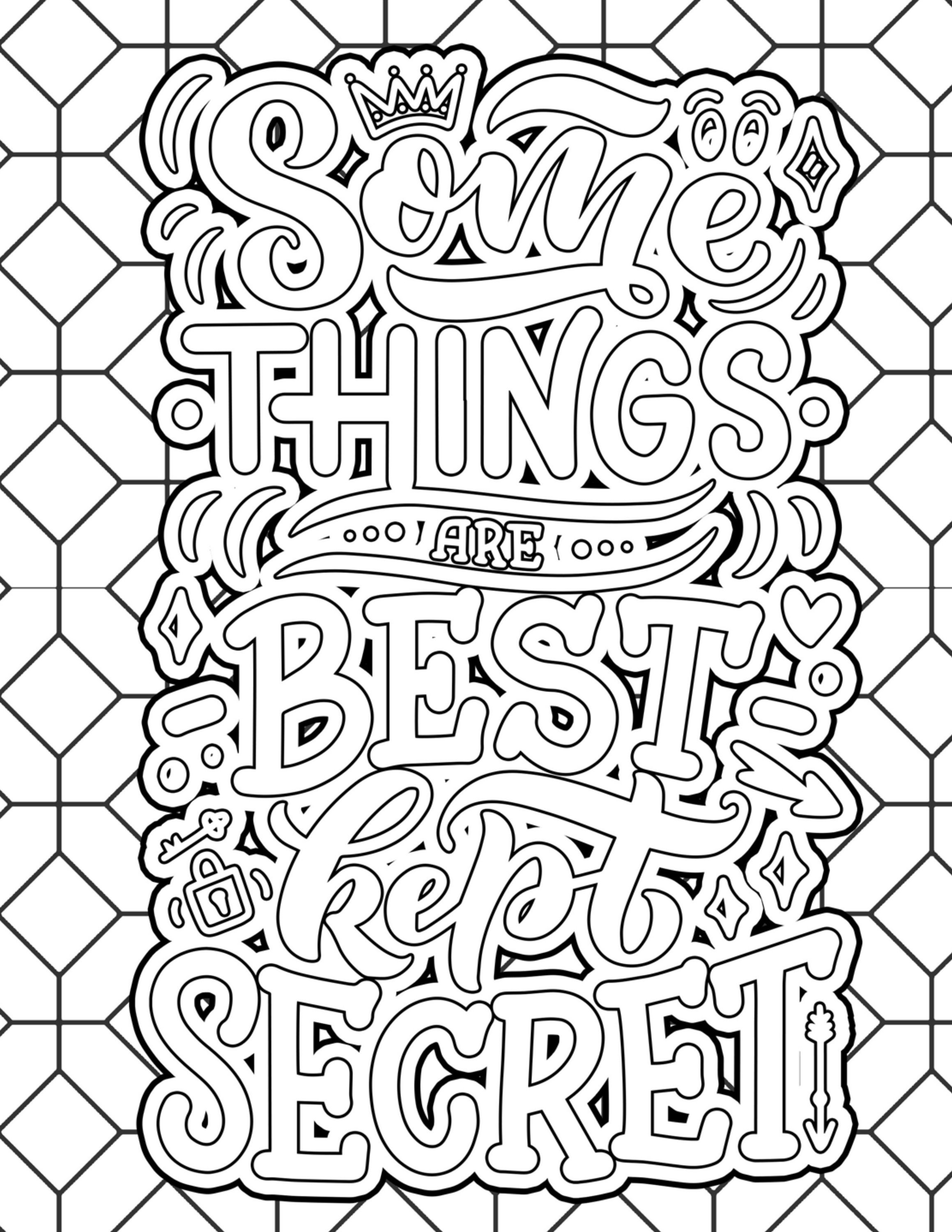 Adult Motivational Quotes to Colour & Inspire - Etsy