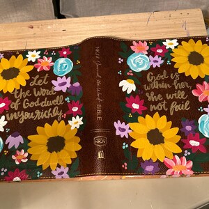 Semi-custom Large Print NKJV Journaling Bible - Etsy