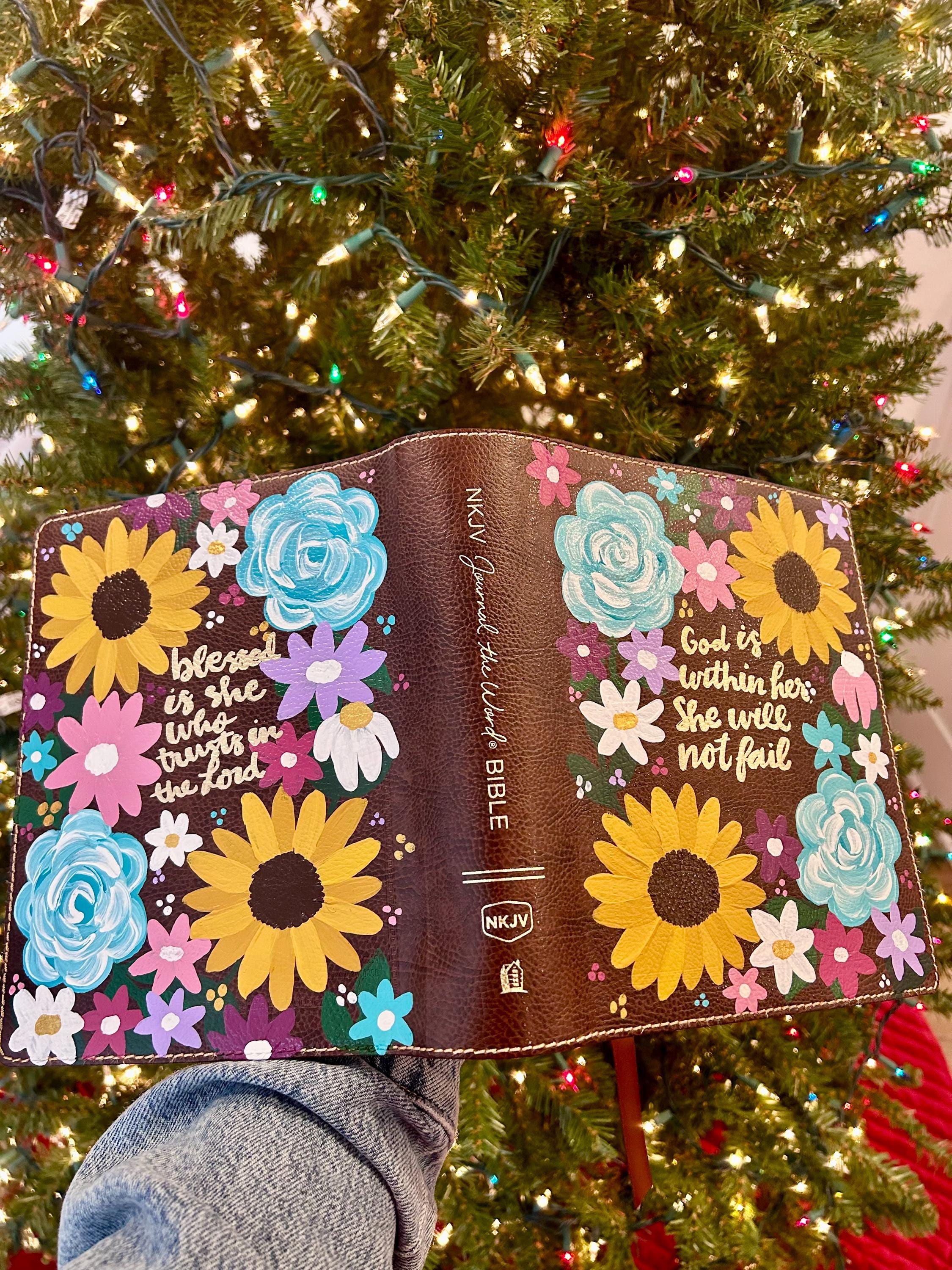 Semi-custom Large Print NKJV Journaling Bible - Etsy