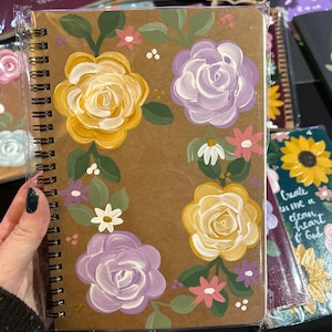 Semi-custom Hand Painted Journal - Etsy