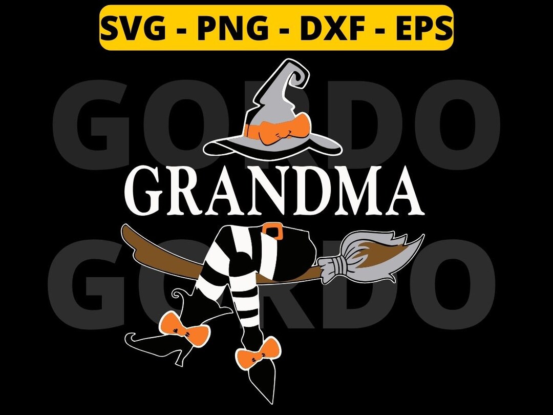 Grandma Witch Svg Png, Personalized Gift, Witch Personalized SVG PNG ...