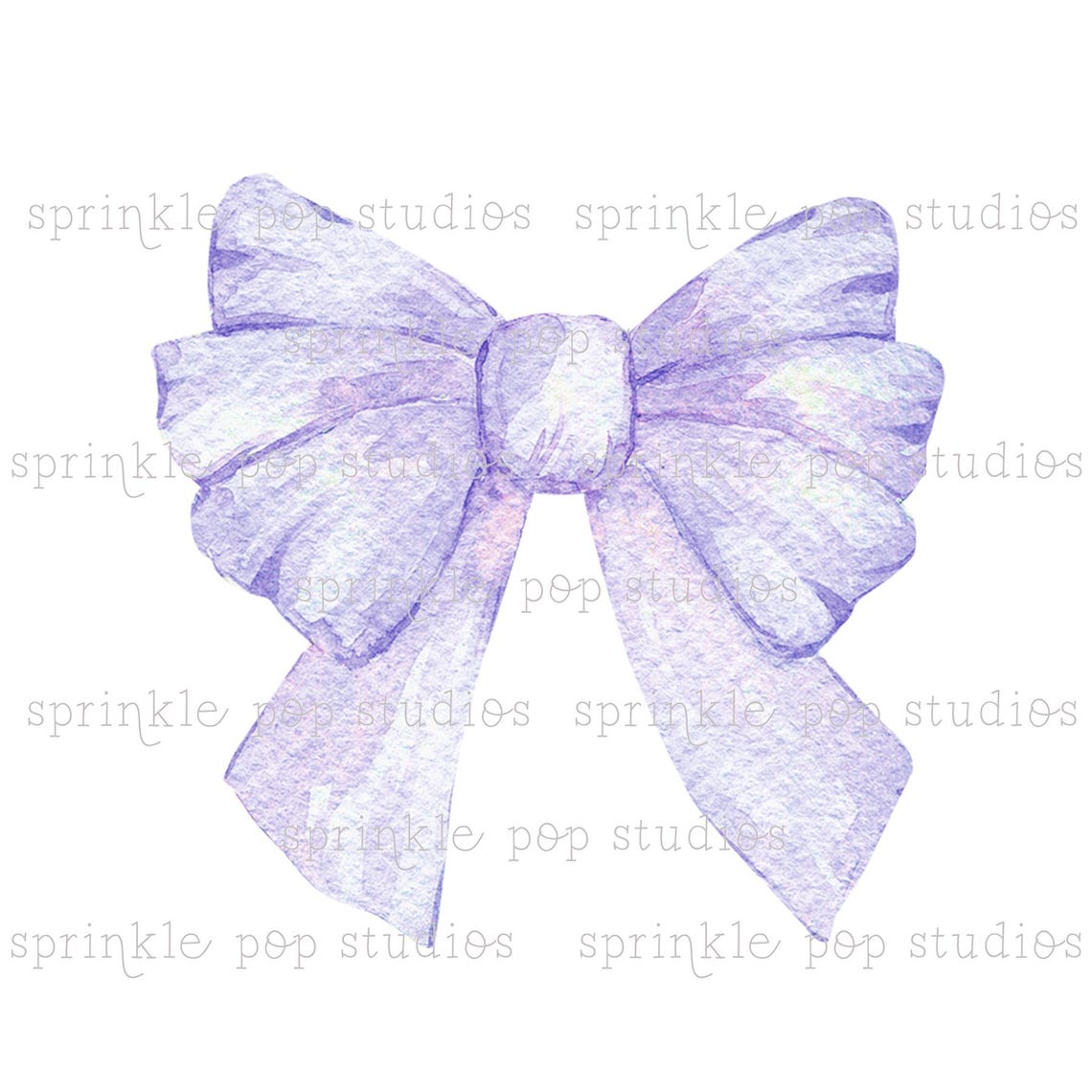 Watercolor Coquette Bow | Grape | Purple | Watercolor Design | Preppy ...