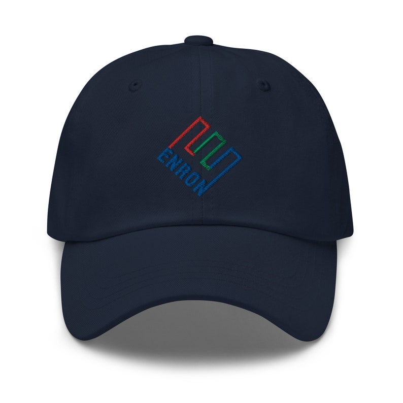 Enron Embroidered Logo Dad Hat - Etsy UK