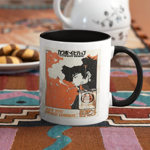 Home & Living Drinkware Cowboy Bebop Mug Cowboy Bebop Bang Mug See you ...