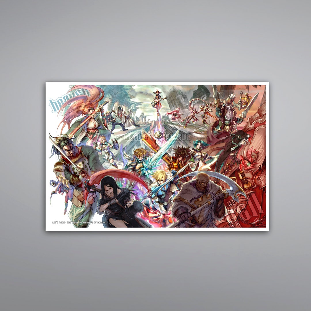 Guilty X Calibur Art Print - Etsy