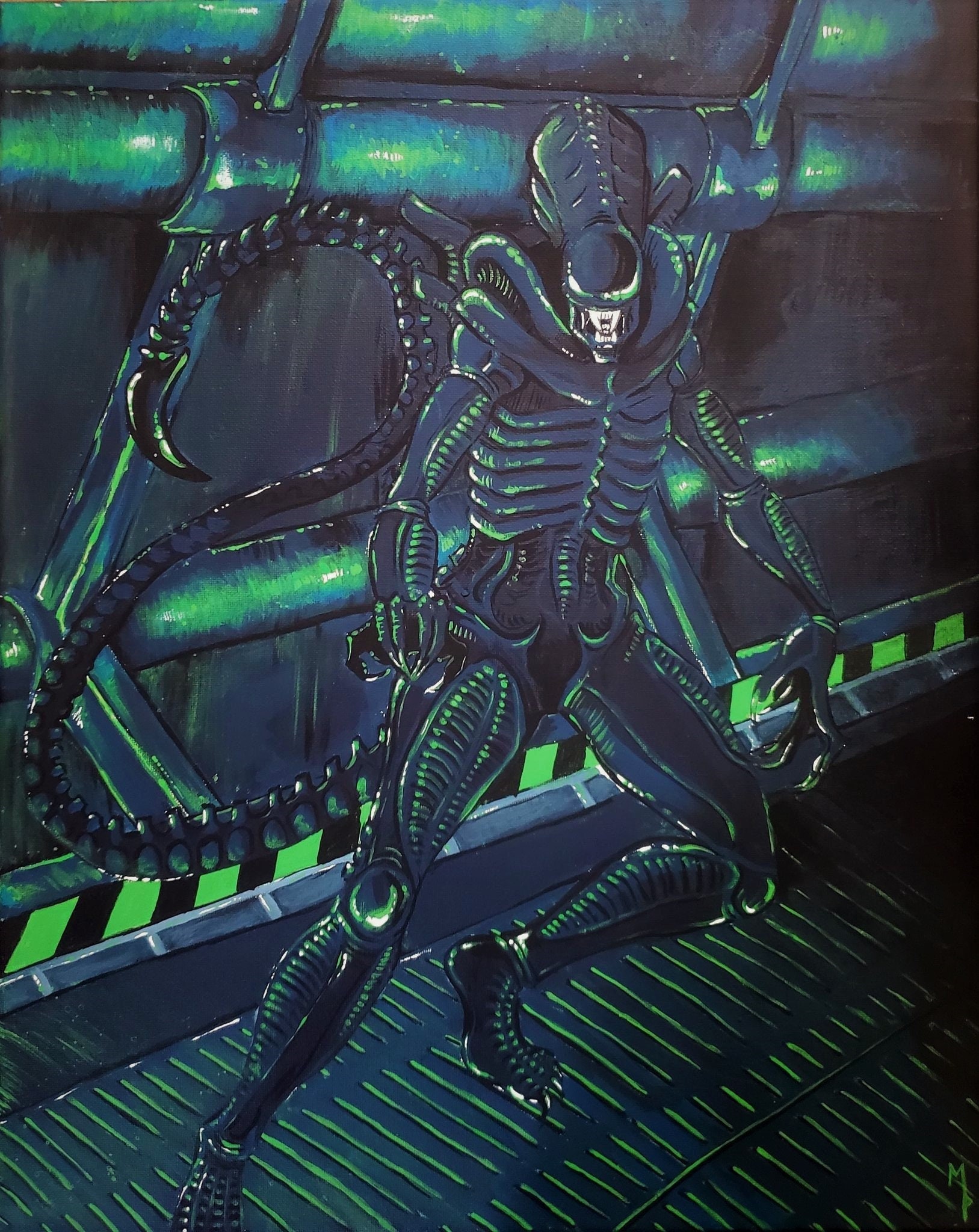 Xenomorph Warrior Ridged