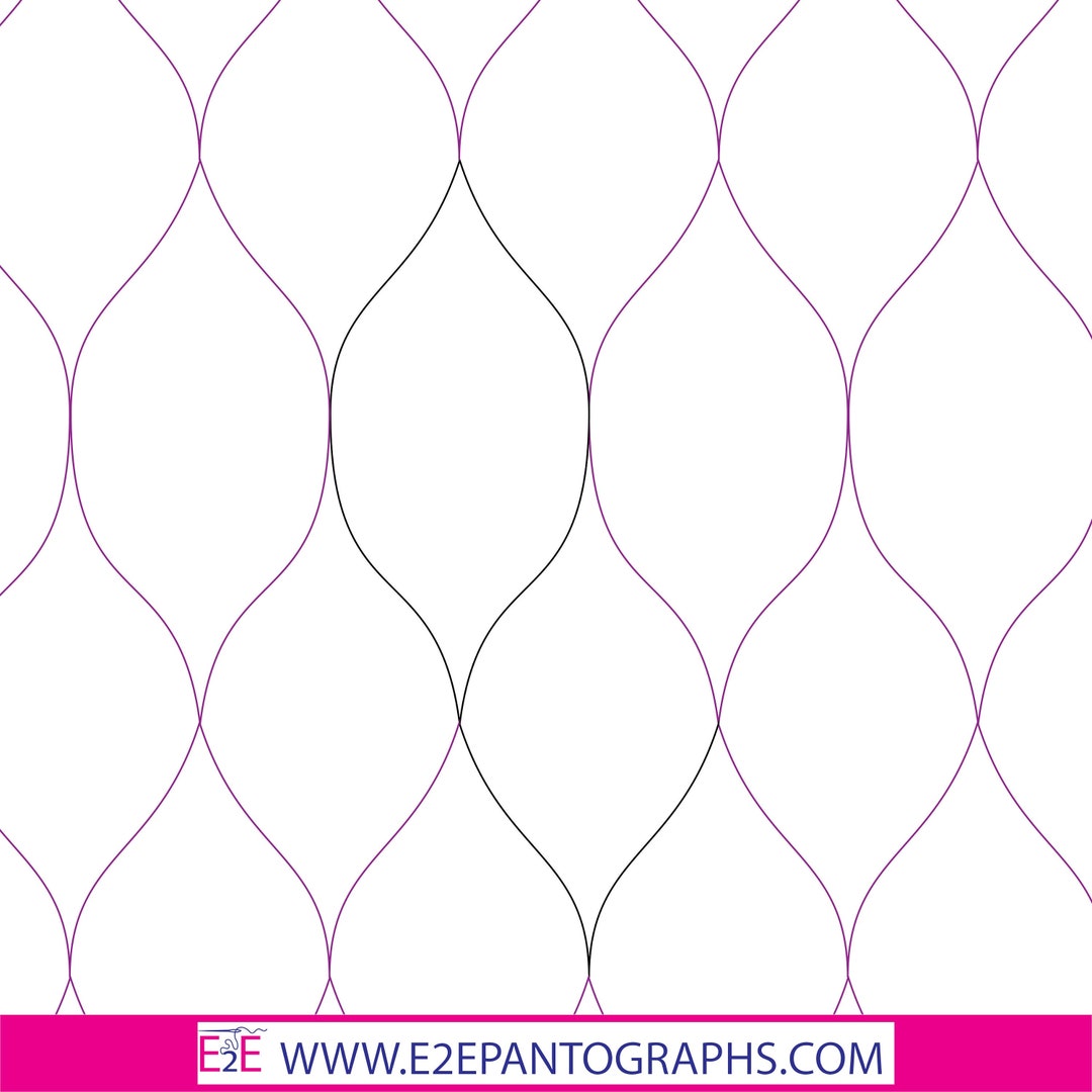 E2E Diamond Netting Pantograph - Etsy