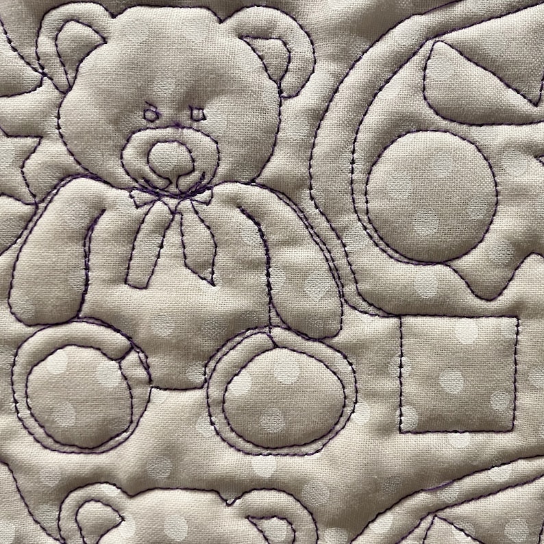 E2E Teddy Bear Block Pantograph - Etsy