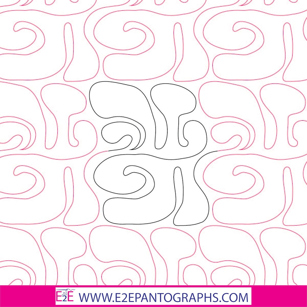 E2E Swoop Line Pantograph - Etsy