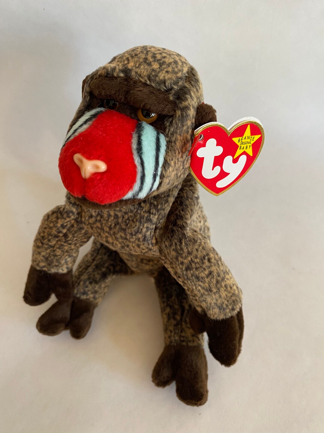Cheeks Rare Beanie Babies With Extra Stamp Mint With Mint Tags - Etsy