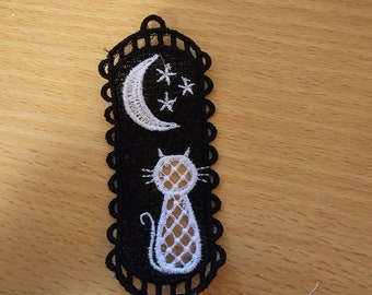 Fsl Embroidered Lace Cross Bookmark - Etsy