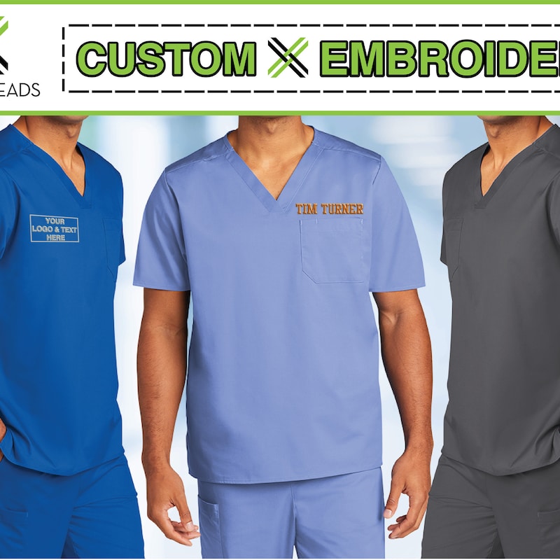 Custom Scrub With Pockets - Etsy