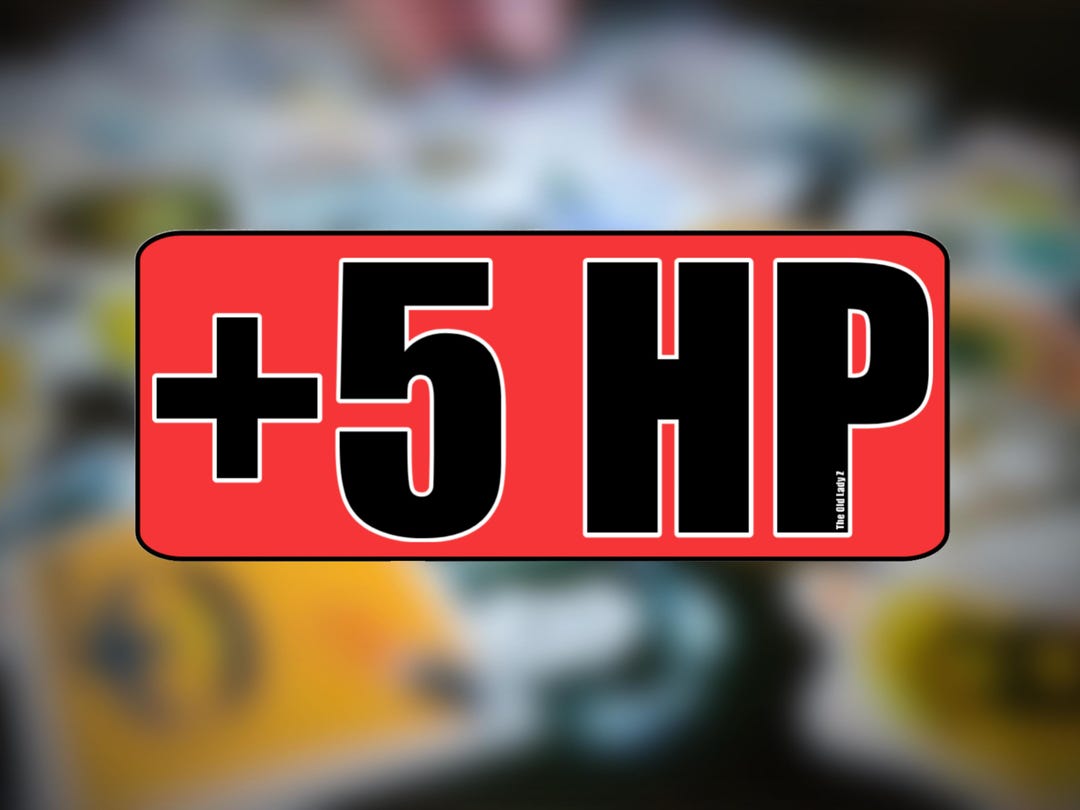 5 HP Sticker; More Horsepower Sticker; Laptop Sticker; Water Bottle ...