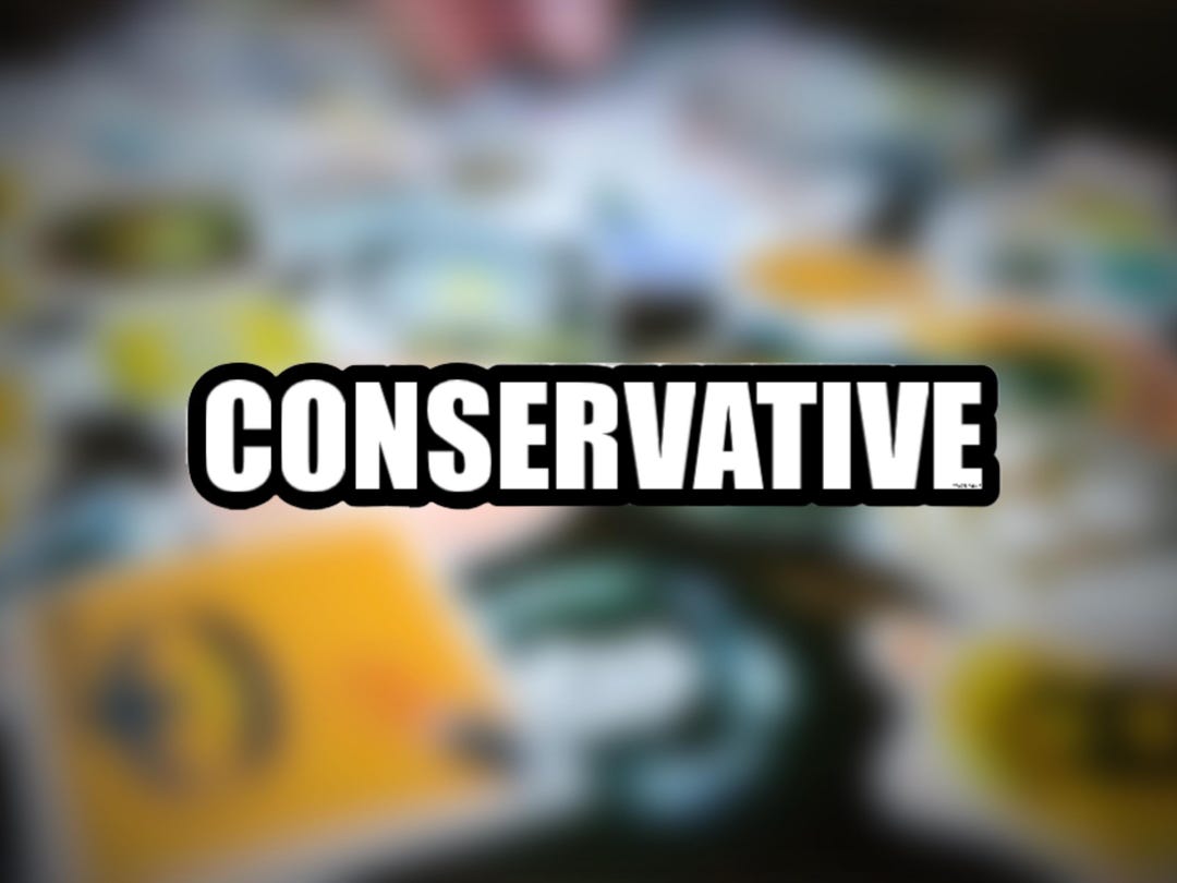 Conservative Sticker: Funny American Vinyl Decal - Etsy