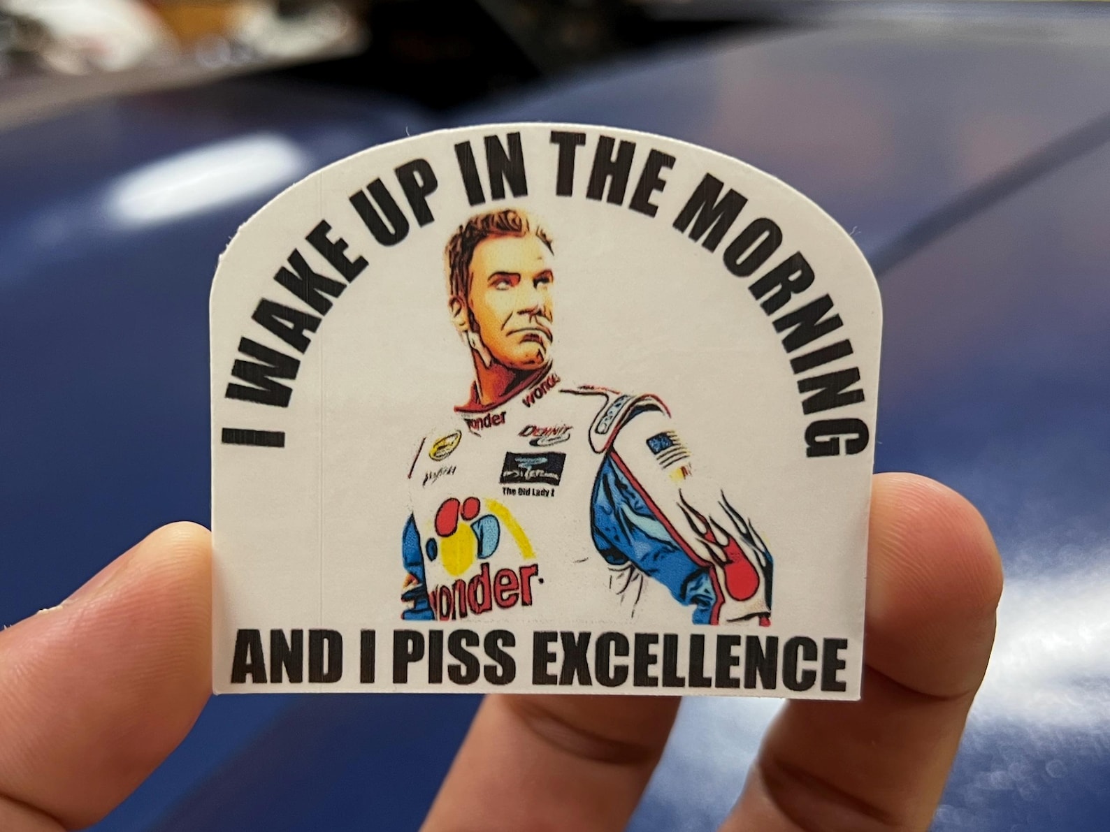 Ricky Bobby Sticker: Talladega Nights Funny Decal - Etsy