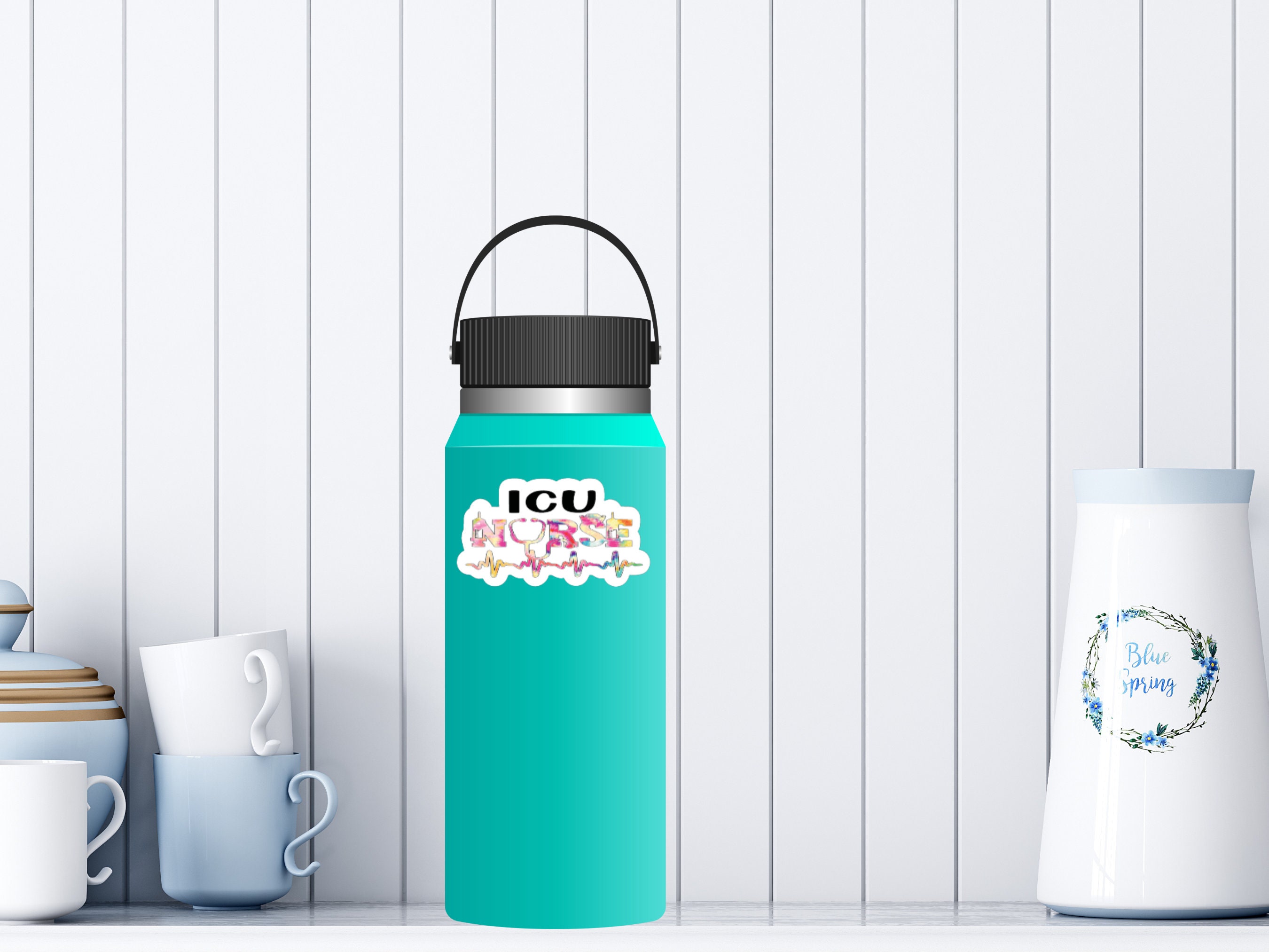 ICU Nurse Sticker Vinyl Sticker Christmas Gifts for Nurses - Etsy