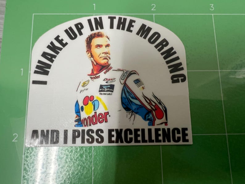 Ricky Bobby Sticker: Talladega Nights Funny Decal - Etsy