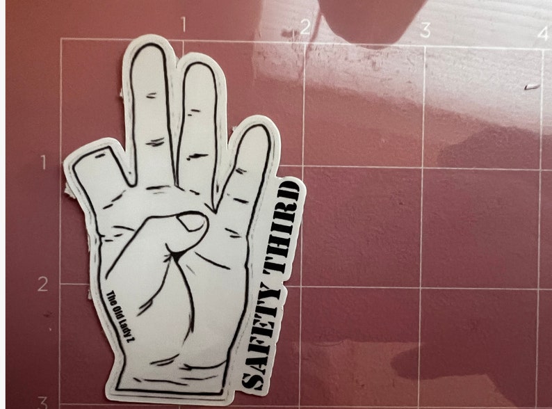Safety Third Vinyl Sticker: Funny Car Guy, Welder, Mechanic Gift - Etsy