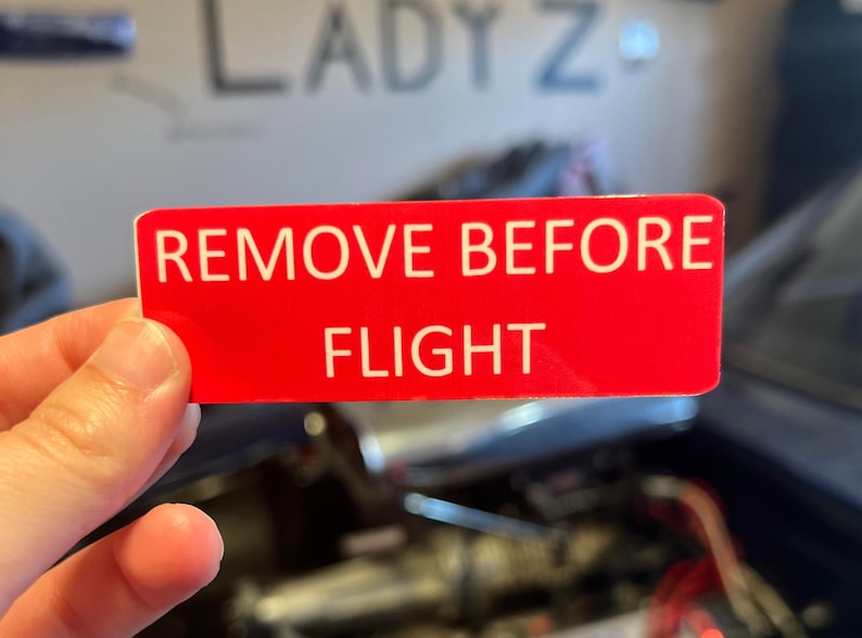 Remove Before Flight Sticker, Sticker for Pilots, Sticker for Car Guys ...