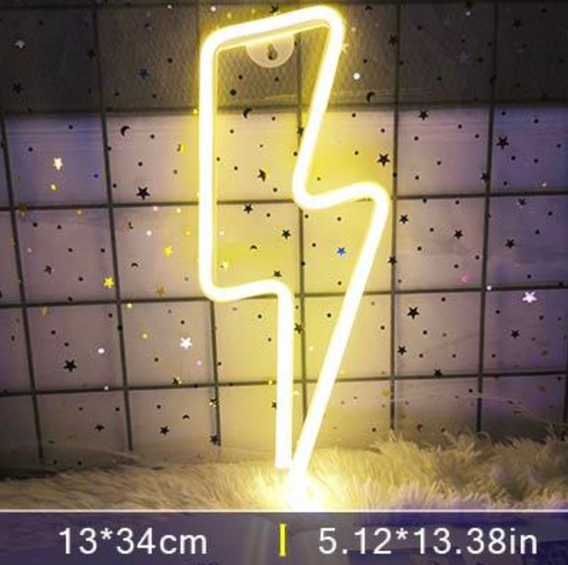 Lightning Neon Lights - Etsy