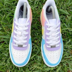 Custom Nike Air Force 1 Pastel Colors Pastel Nike Air Force - Etsy