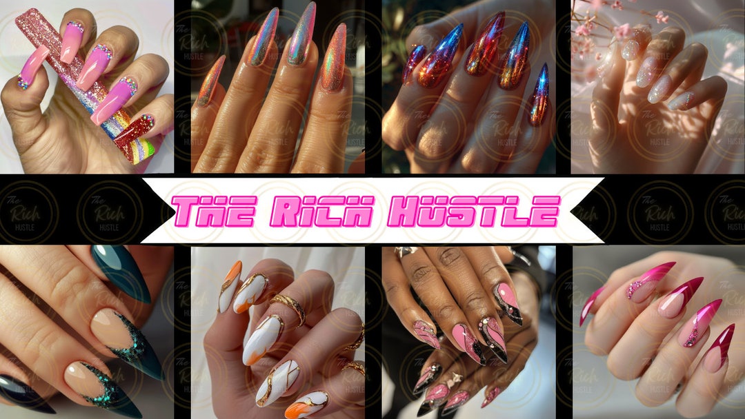 Nail Tech Stock Photos | Nail Art Images | Acrylic Nails | Manicure ...