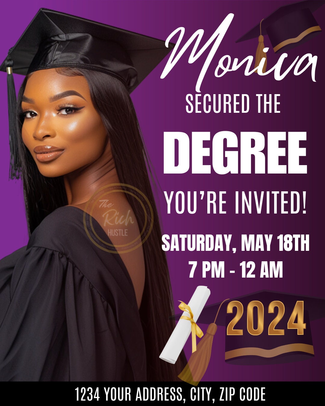 Graduation Flyer | Graduation Party | Graduation Invitation | Congrats ...