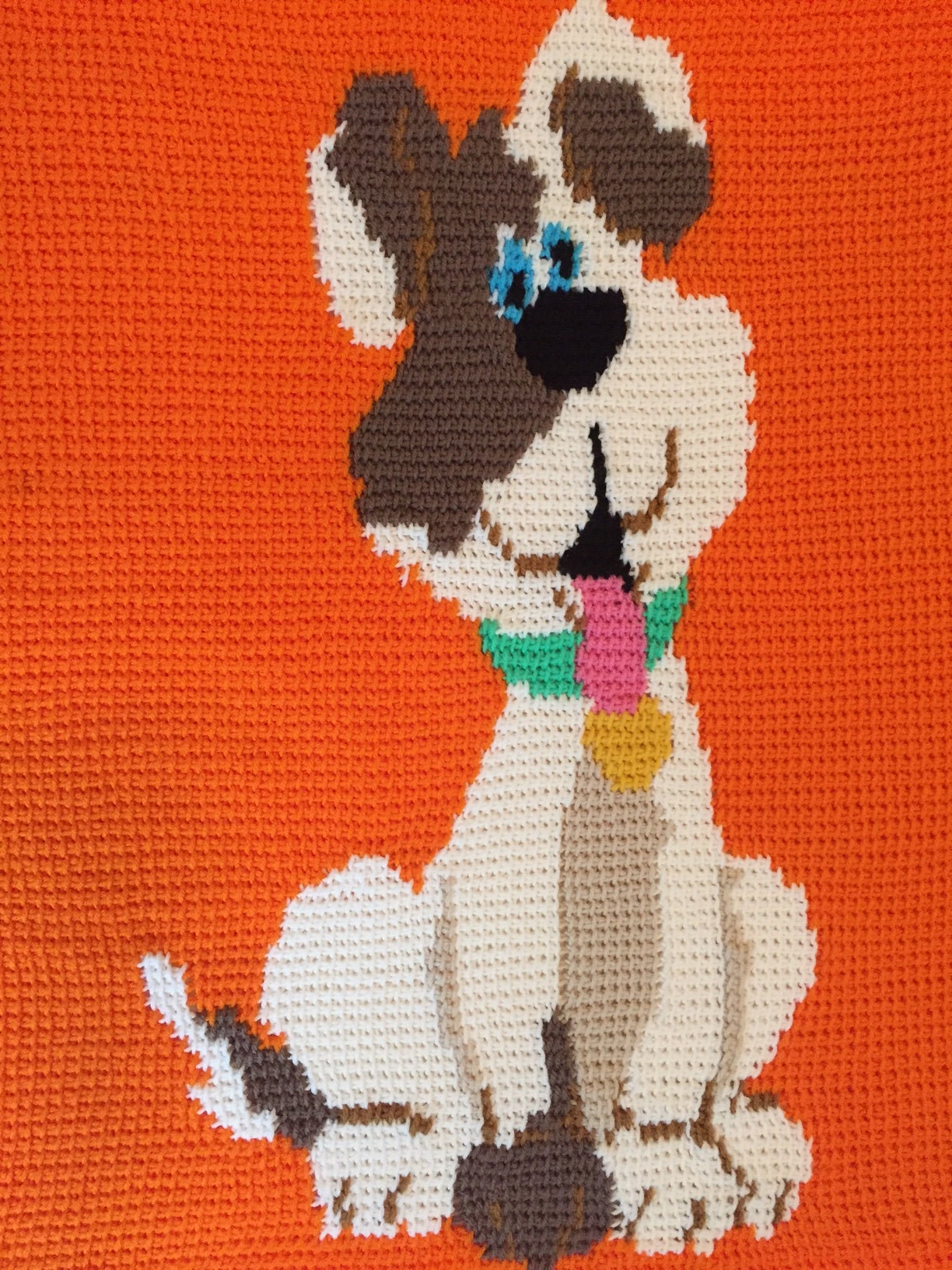 CUSTOM Puppy Dog Crochet Afghan Baby and Children's Blanket 2-3 WEEKS ...