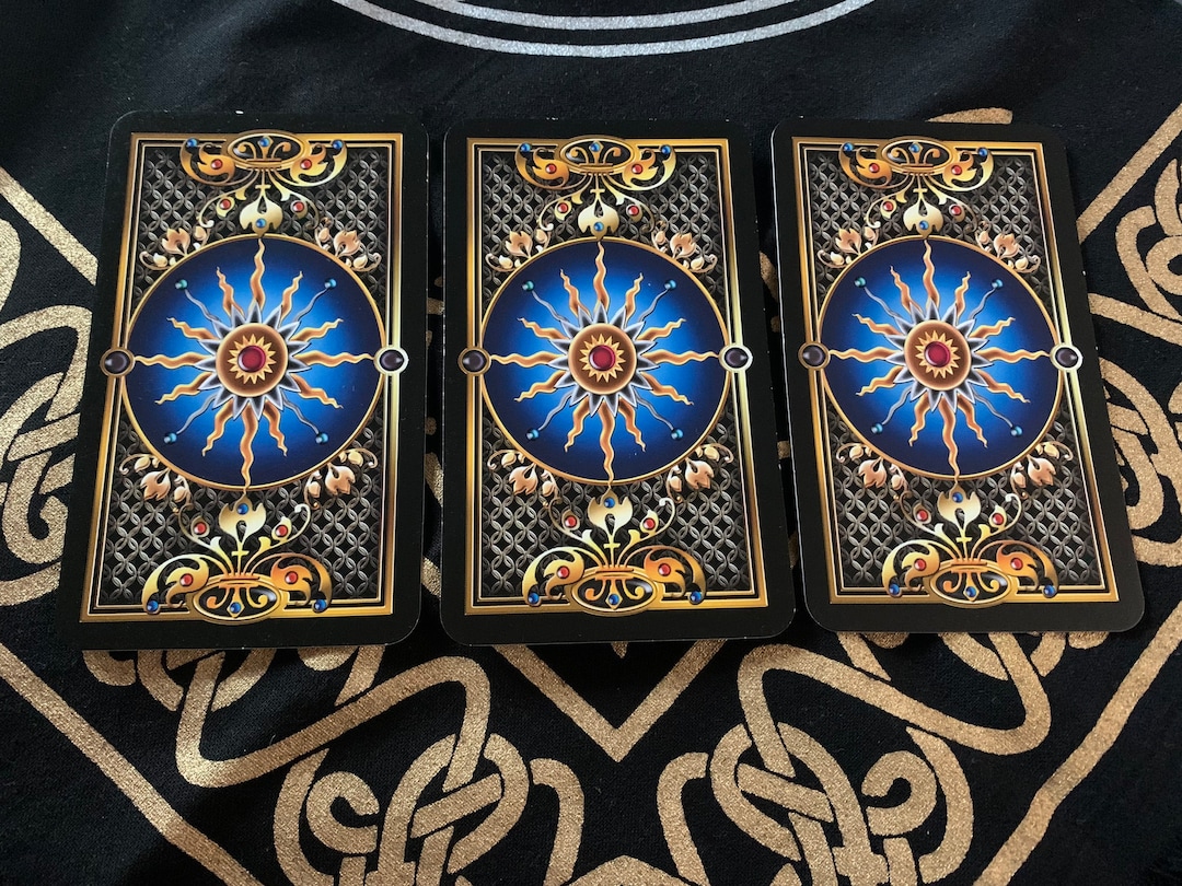 3 Card Tarot Reading Past Present Future - Etsy