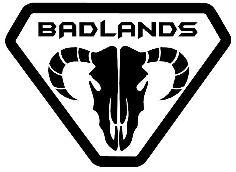 Fender Badlands Logo Sport SUV Vinyl Decal / Sticker for Ford Bronco - Etsy
