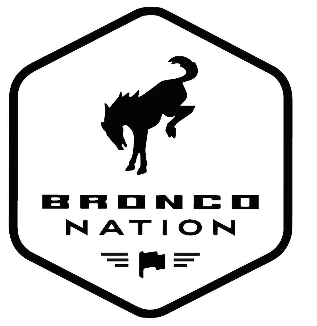 Ford Bronco Nation Horse Logo Vinyl Decal / Sticker Emblem - Etsy