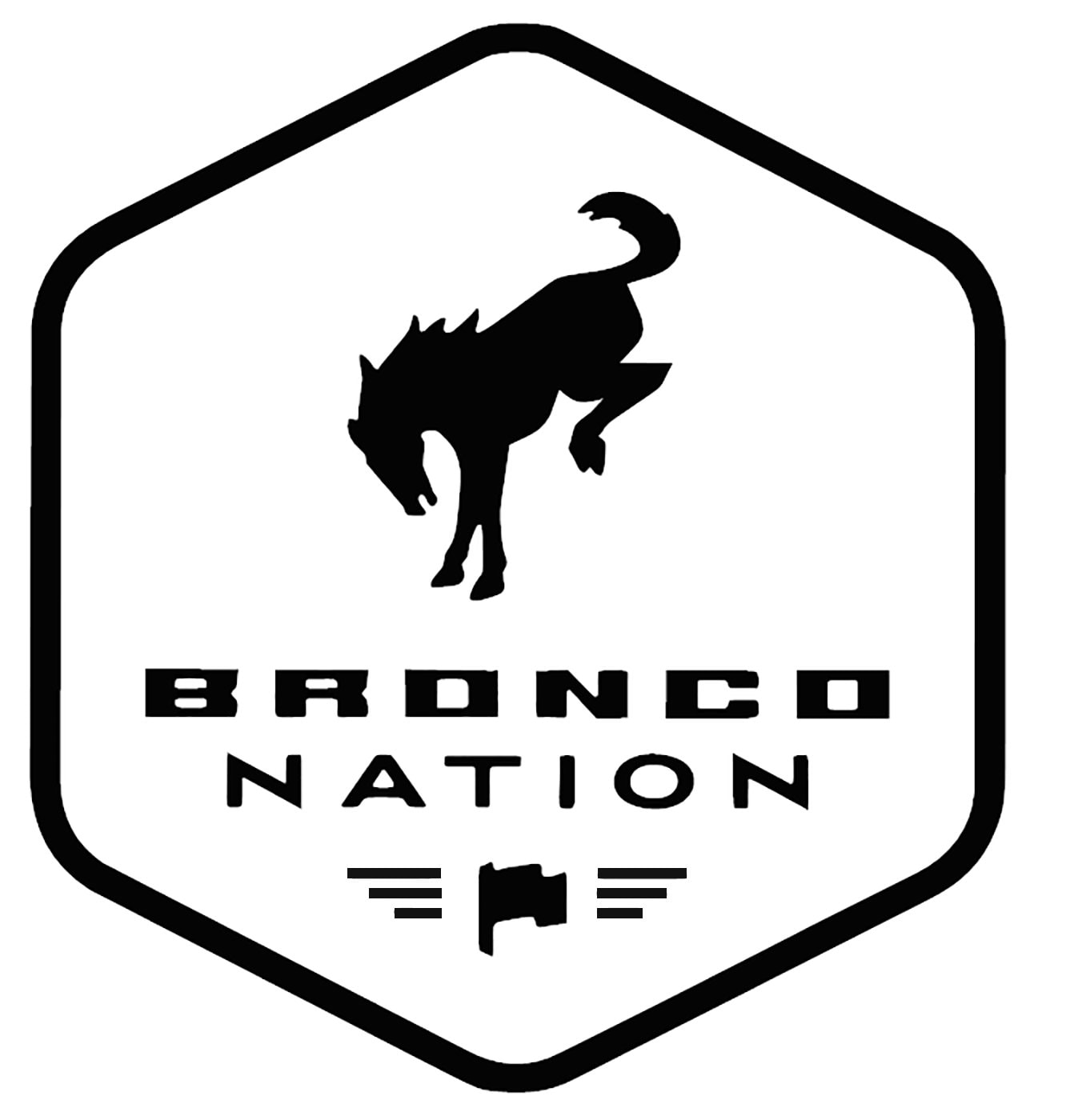Ford Bronco Nation Horse Logo Vinyl Decal / Sticker Emblem - Etsy