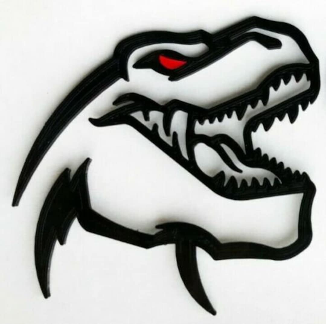 2x Dinosaur T-rex TRX Redeye Emblem for Dodge Ram Logo 1500 - Etsy