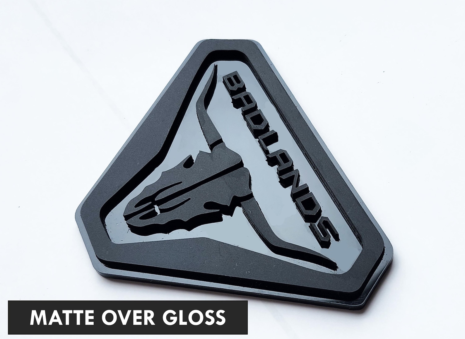 2x Fender Badlands Emblem Badge Logo for Ford Bronco Offroad SUV 4x4 ...