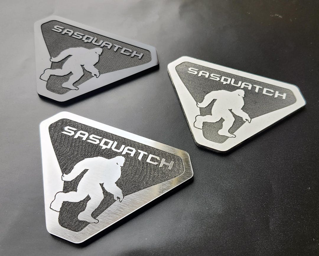 Custom Fender Sasquatch Emblem Badge Logo for Ford Bronco Offroad SUV ...