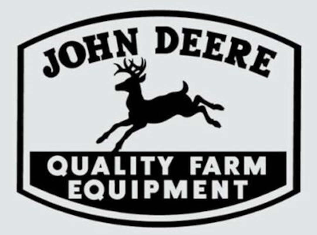 JOHN DEERE Sticker Decal Overlay Emblem Truck Tractor Farm Equipment - Etsy