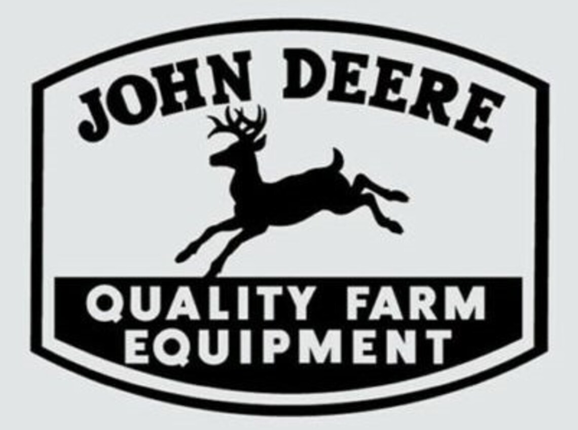 JOHN DEERE Sticker Decal Overlay Emblem Truck Tractor Farm Equipment - Etsy