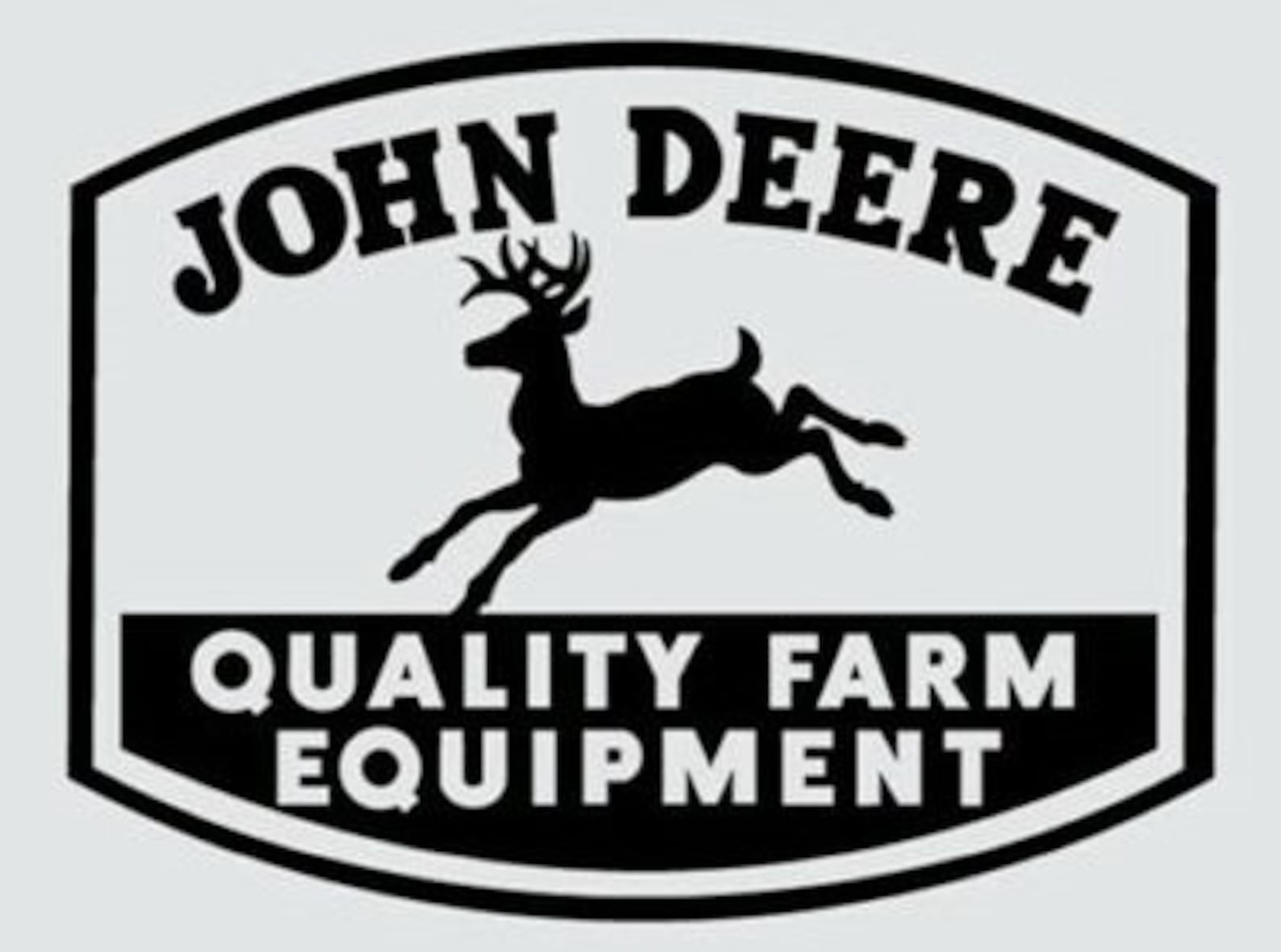 JOHN DEERE Sticker Decal Overlay Emblem Truck Tractor Farm Equipment - Etsy