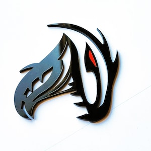 2x Raptor Dinosaur Redeye Badge Logo Emblem for Car Auto Ford F-150 ...