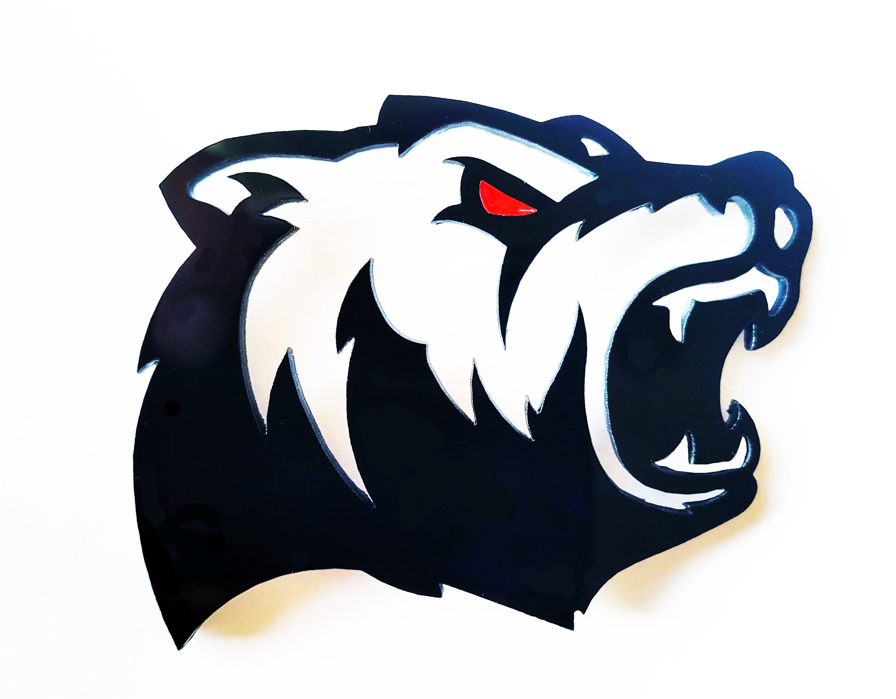 2x Hellbear Bear Redeye Badge Logo Emblem for Dodge SRT RAM TRX Ford ...