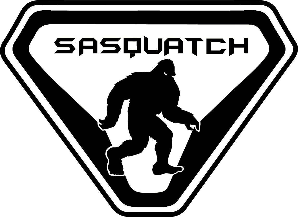 Fender Sasquatch Logo Sport SUV Vinyl Decal / Sticker for Ford Bronco ...