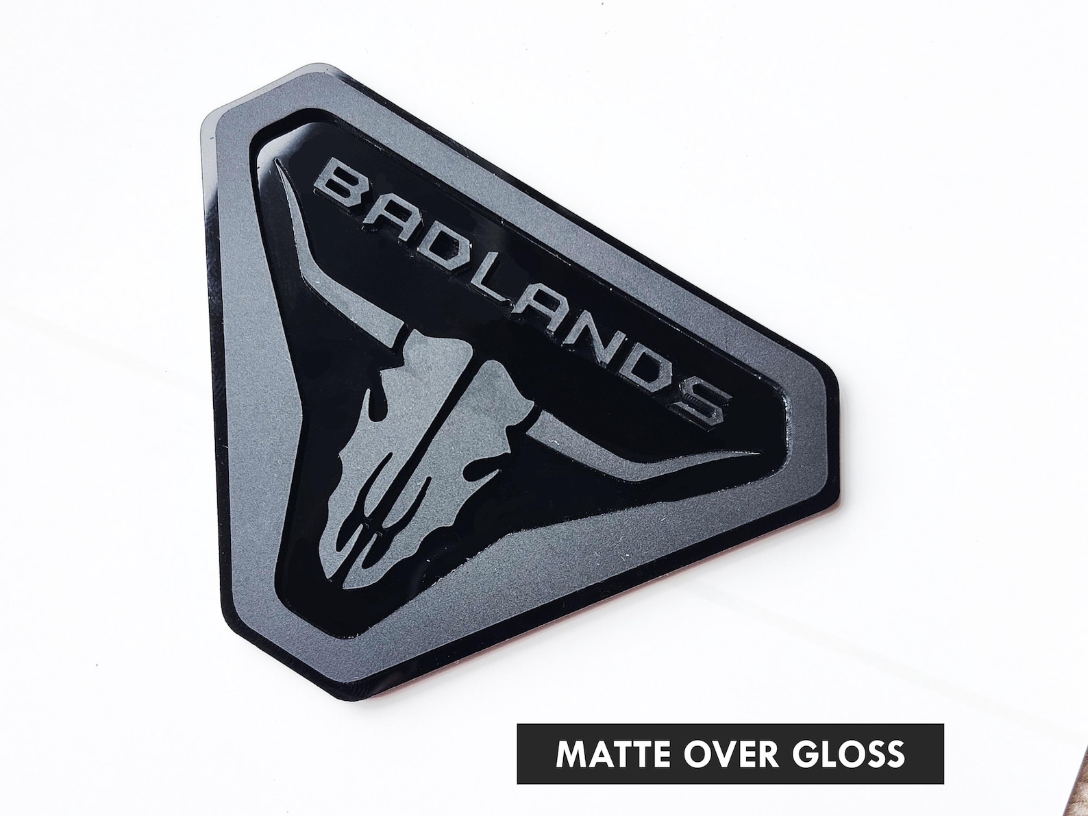 2x Fender Badlands Emblem Badge Logo for Ford Bronco Offroad SUV 4x4 ...