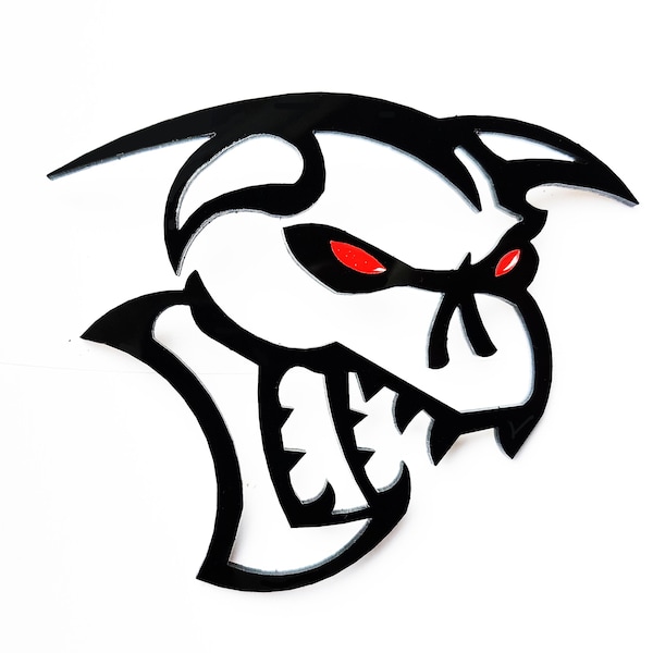 Hellcat Logo Stencil - Etsy