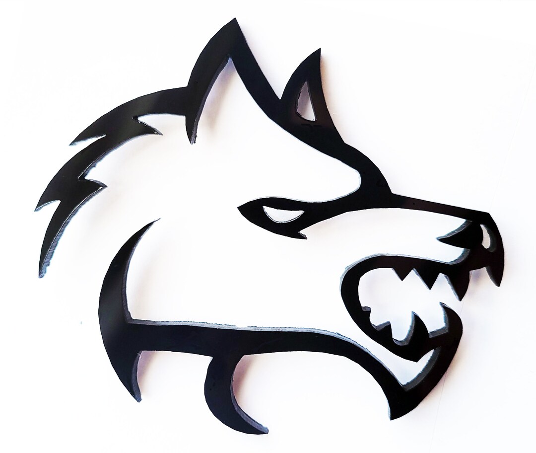 2X Demon Hound Hellhound Dog Emblem Badge for Charger Challenger ...