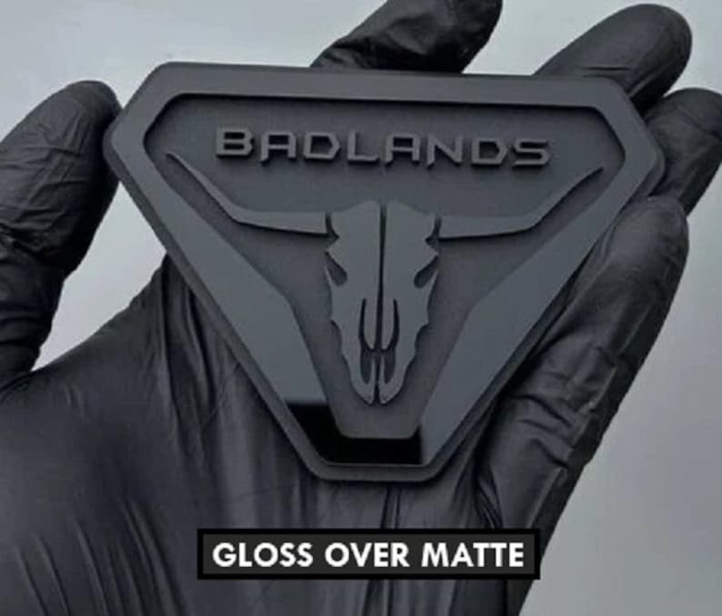 2x Fender Badlands Emblem Badge Logo for Ford Bronco Offroad SUV 4x4 ...