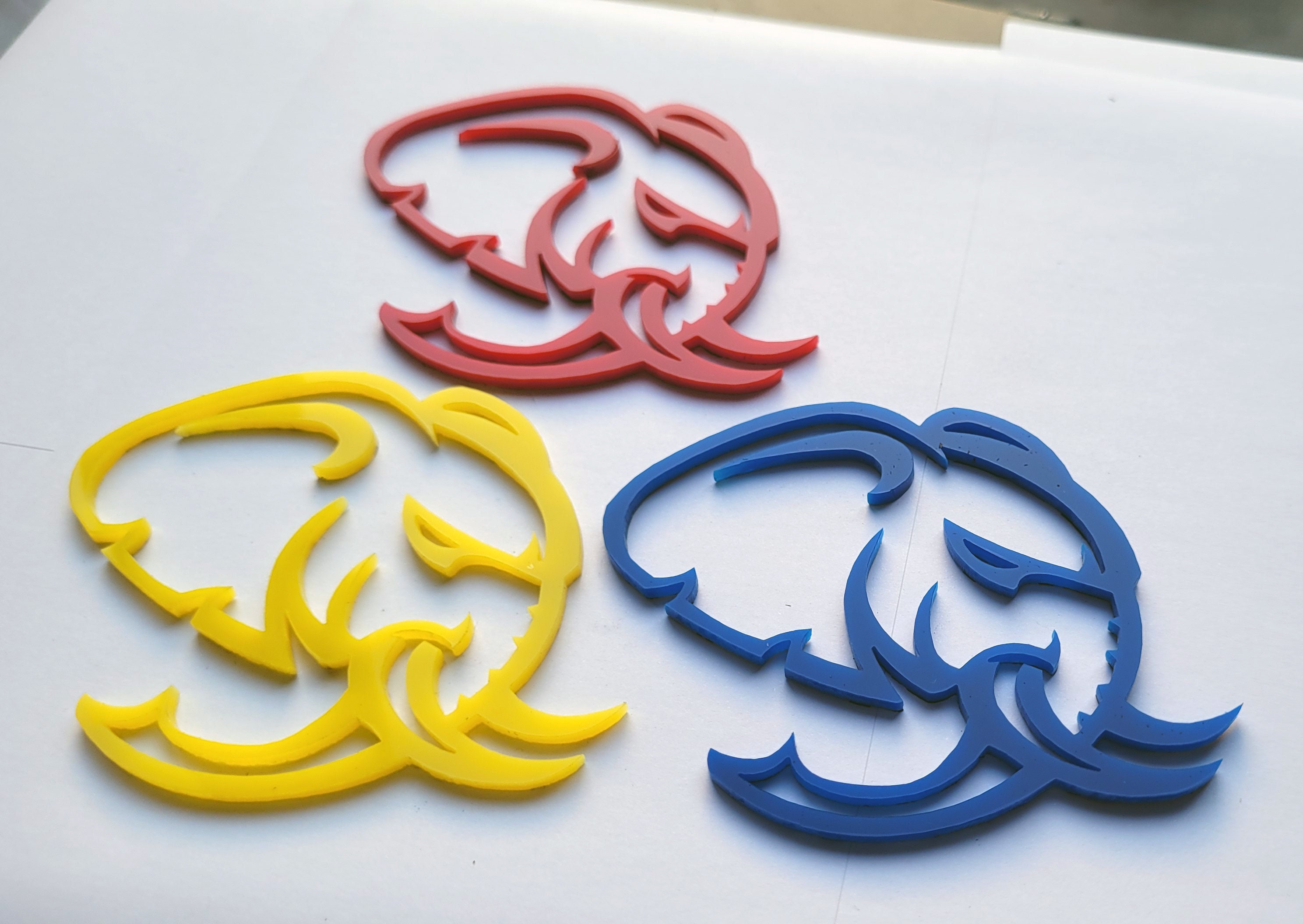 2x Elephant Hellephant 426 Badge Emblem Logo for Dodge Challenger ...