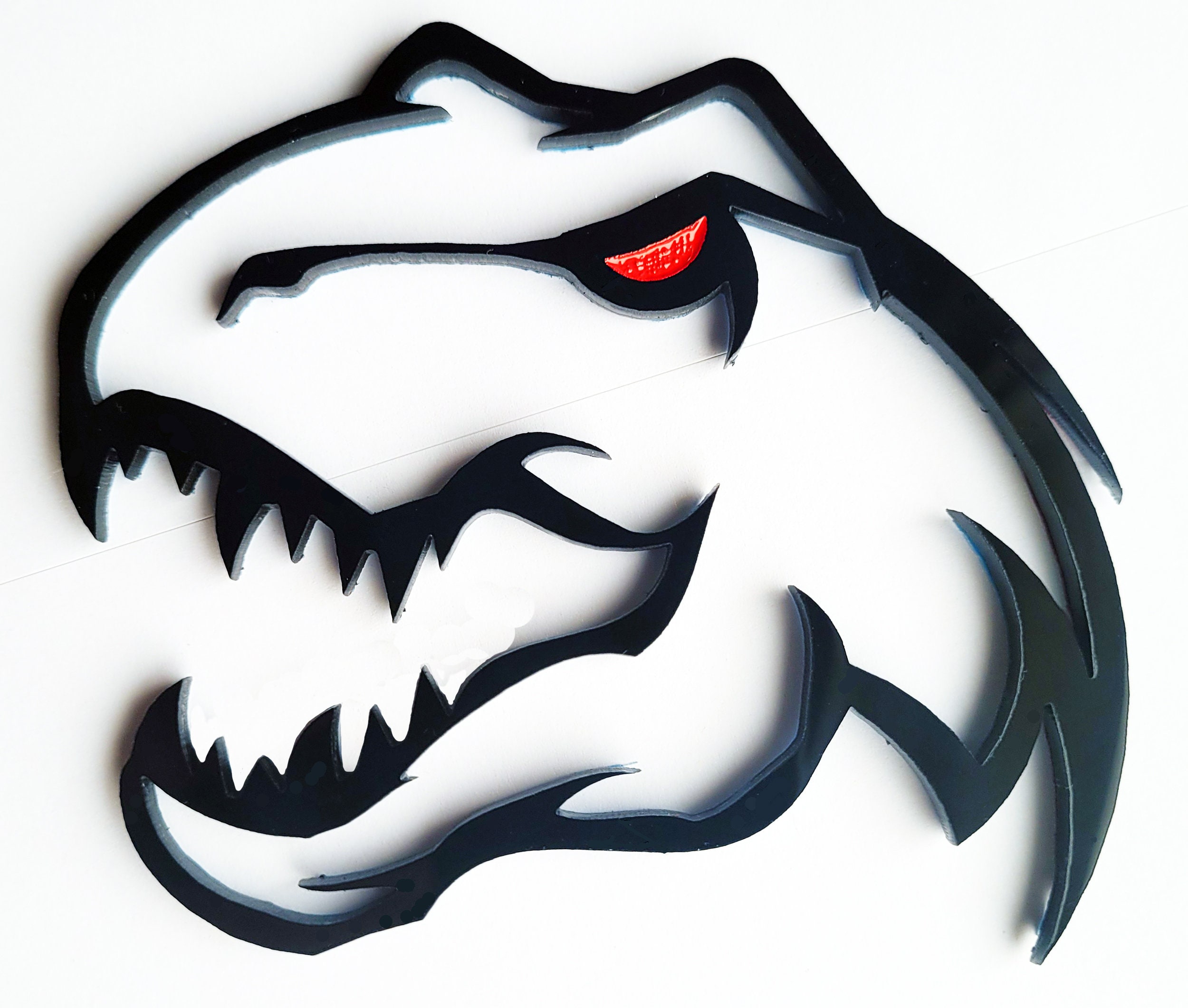 2x Dinosaur T-rex TRX Redeye Emblem for Dodge Ram Logo 1500 - Etsy