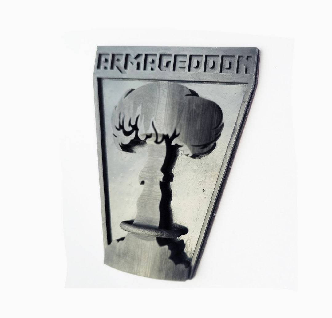 Armageddon Apocalypse Bomb Explosion Badge Logo Emblem for Car Auto ...